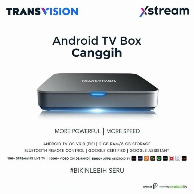 Jual Android Box Transvision XSTREAM 2nd Gen - (Google Certified ...