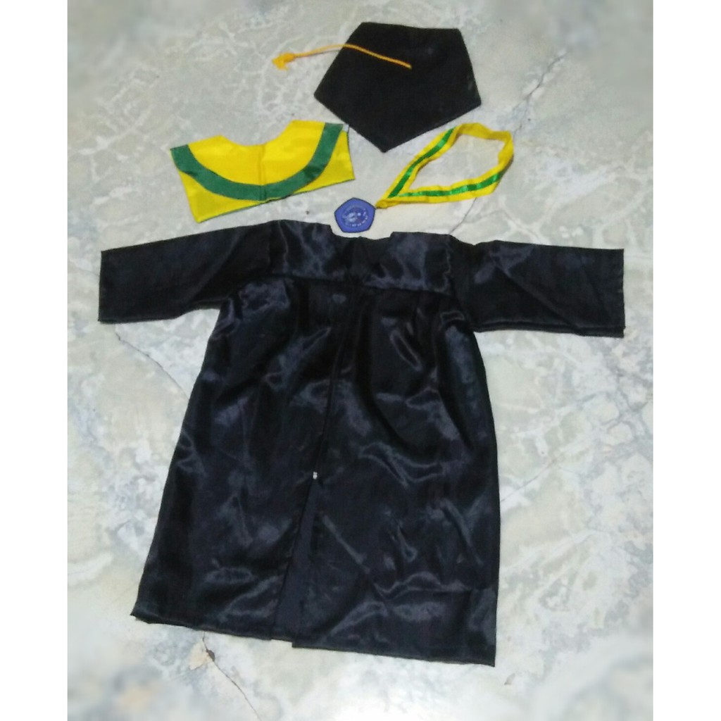 Jual READY STOCK!!! Set Baju Toga Wisuda TK Tanpa Medali dan Tabung ...