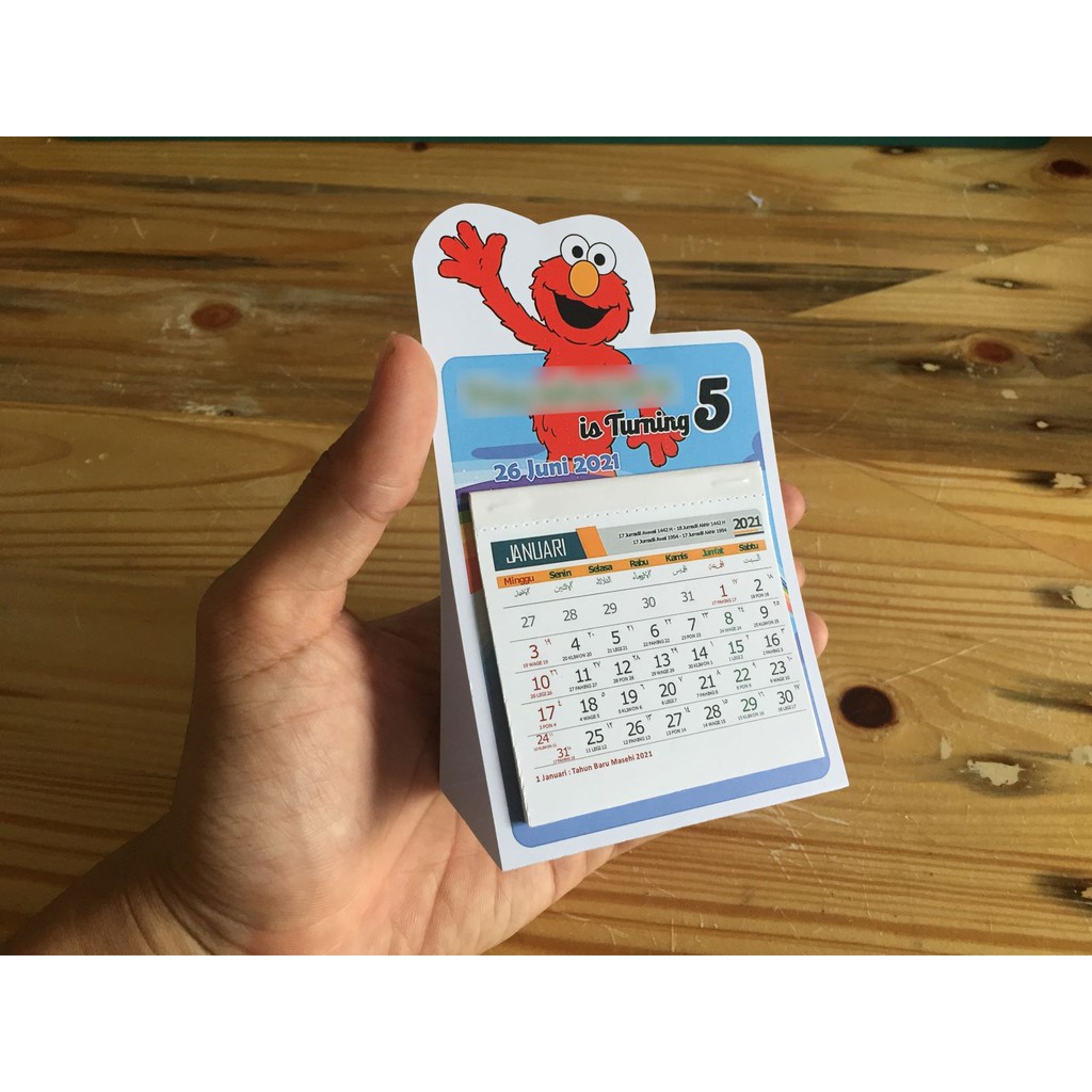 Jual Kalender Meja Mini / Kalender Duduk Mini Custom Suka-Suka | Shopee ...