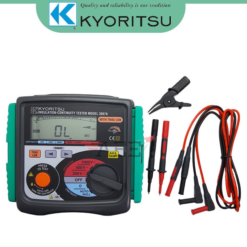 Jual KYORITSU 3007A DIGITAL INSULATION CONTIUNITY | Shopee Indonesia