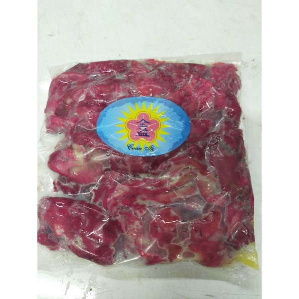 Jual Chasio vegan / Daging Merah Vegetarian QUAN YI 350gr | Shopee ...