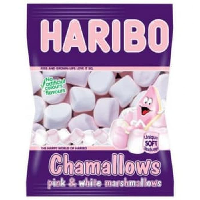Jual Haribo Chamallows Pink And White 150G | Shopee Indonesia