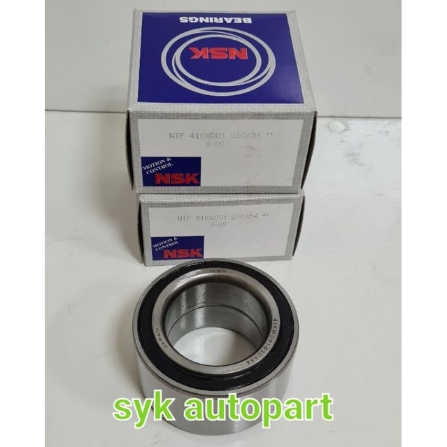 Jual Bearing 41KWD01 nsk/bearing roda depan vitara old/escudo | Shopee ...