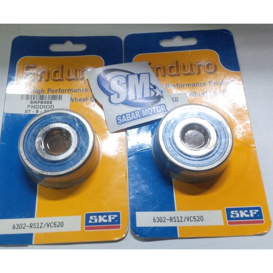 Jual Bearing SKF ENDURO 6302 RS1Z / 6302RS | Shopee Indonesia