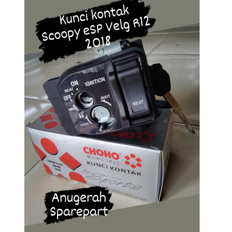 Jual Kunci Kontak Keyset Key Set Honda Scoopy eSP 2018 K93 Velg R12 ...