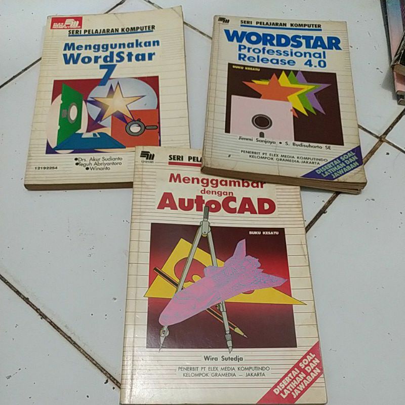 Jual HARGA 1AN SERI PELAJARAN KOMPUTER MENGGUNAKAN WORDSTAR 7 ...