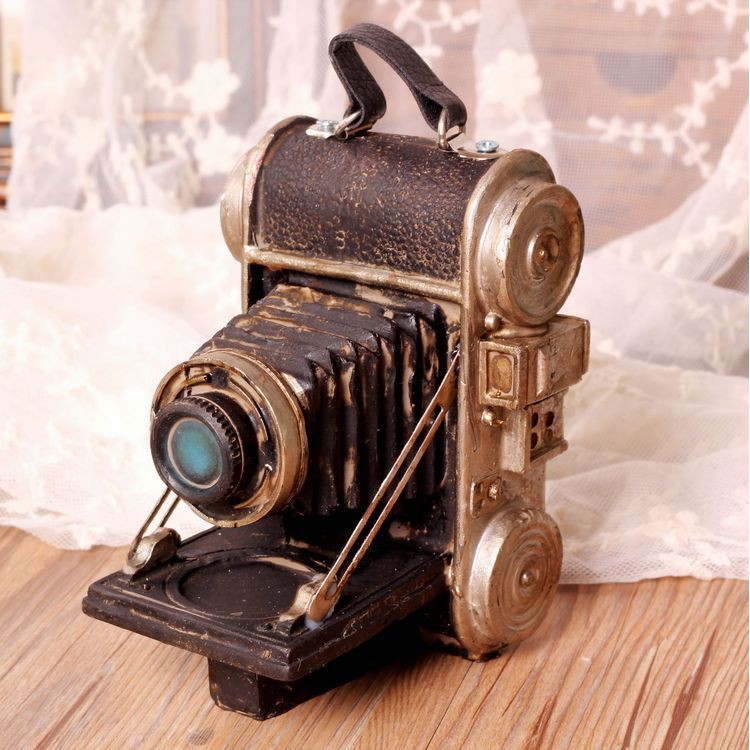 Jual LUXURY Pajangan Miniatur Klasik Camera / Music Box / Projector ...
