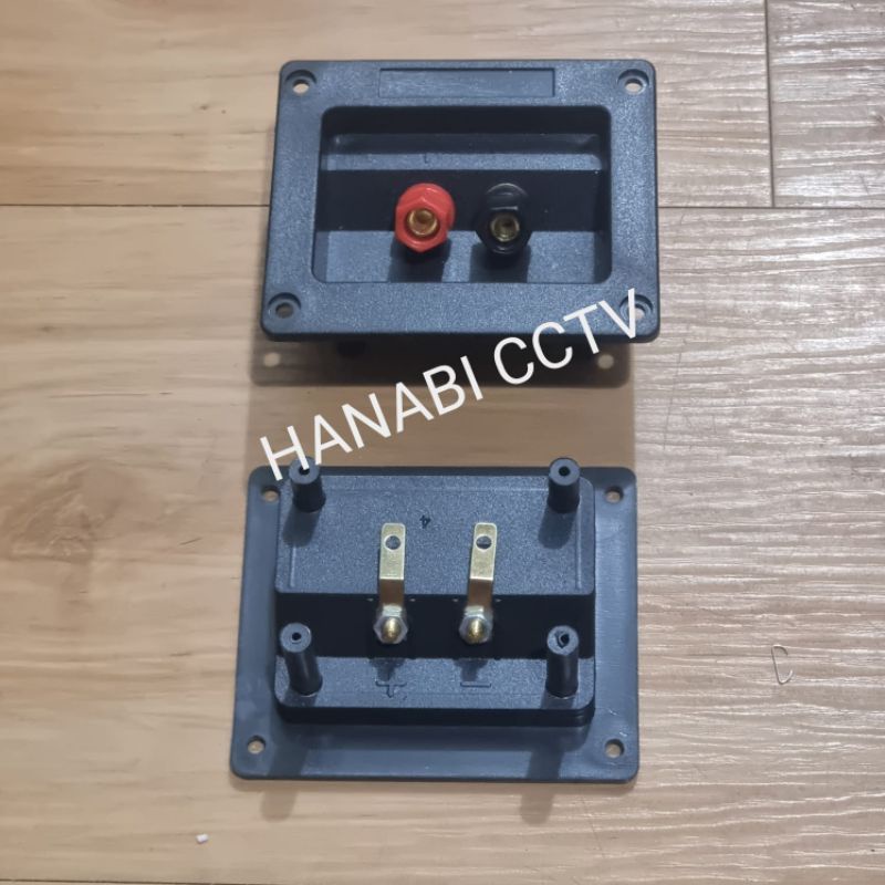 Jual Terminal Speaker Kotak + Biding Post 2 Pin Speaker Segi Binding ...