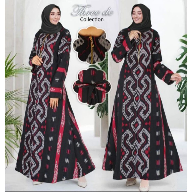 Jual GAMIS TENUN ETNIK AVELINA | Shopee Indonesia