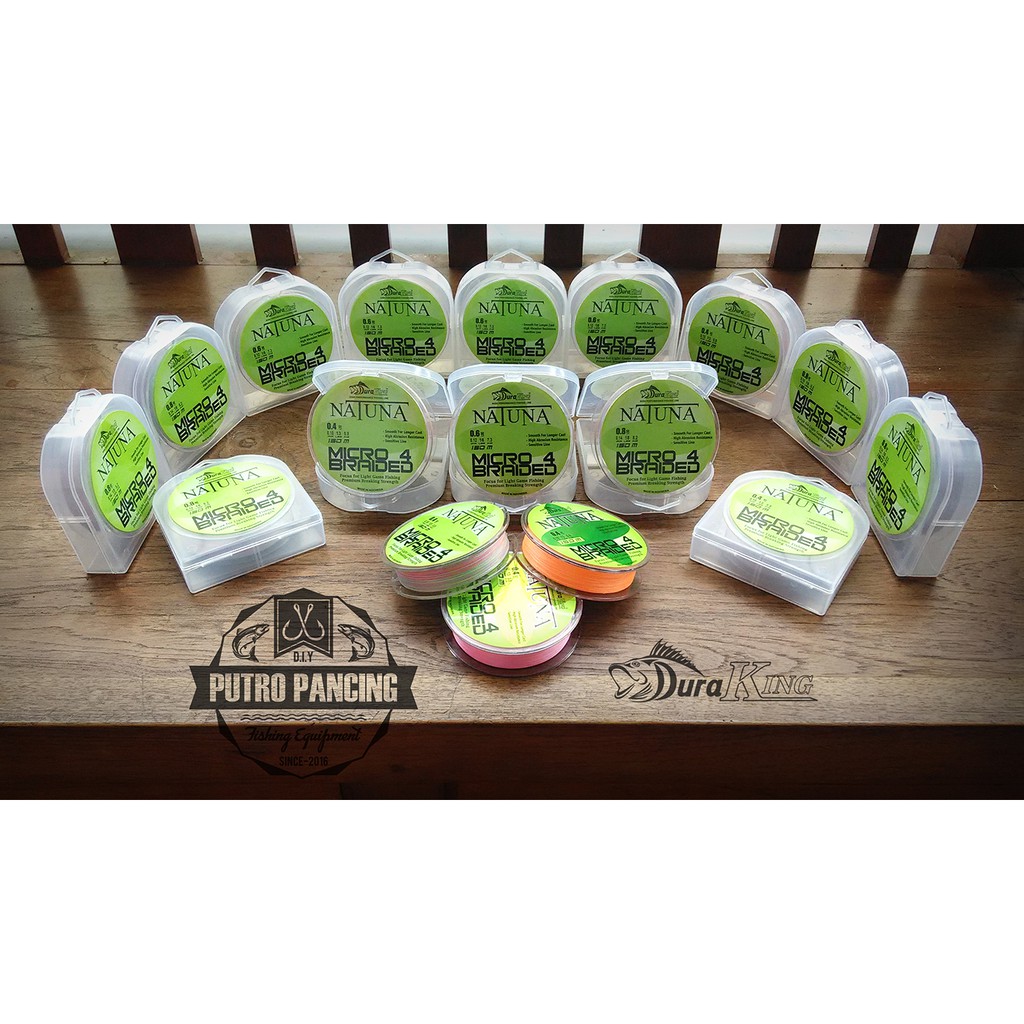 Jual PE Duraking Micro NATUNA 300m MULTICOLOR | Shopee Indonesia