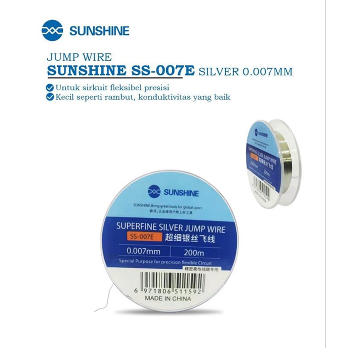 Jual JUMP WIRE/KAWAT JUMPER ORIGINAL SUNSHINE SS-007E(SILVER0.009) | Shopee Indonesia