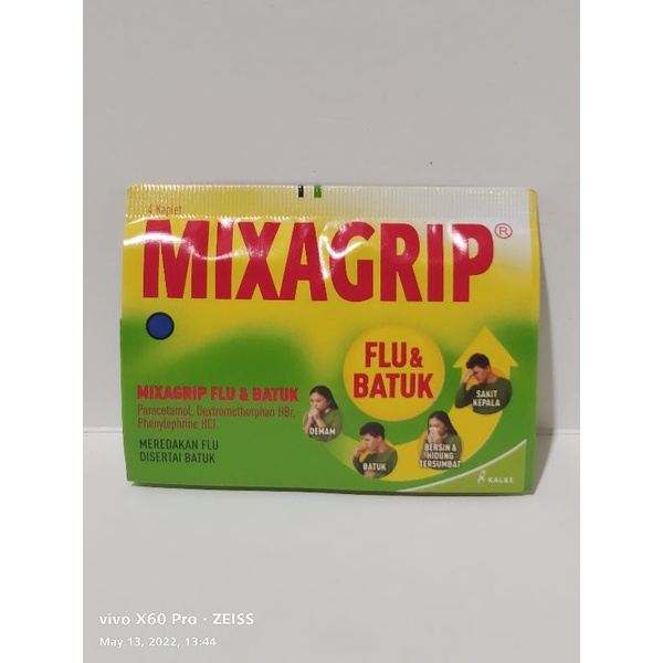 Jual Mixagrip FLU & BATUK (Hijau) 1 Sachet | Shopee Indonesia