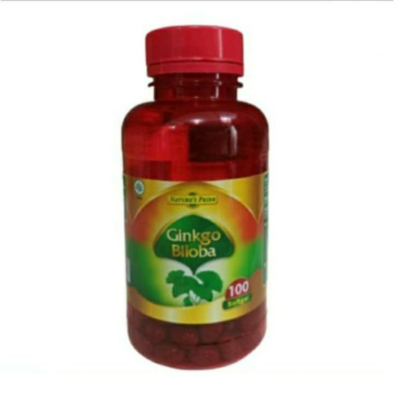 Jual Ginkgo Biloba isi 100 softgel Nature's pride Vitamin untuk otak ...
