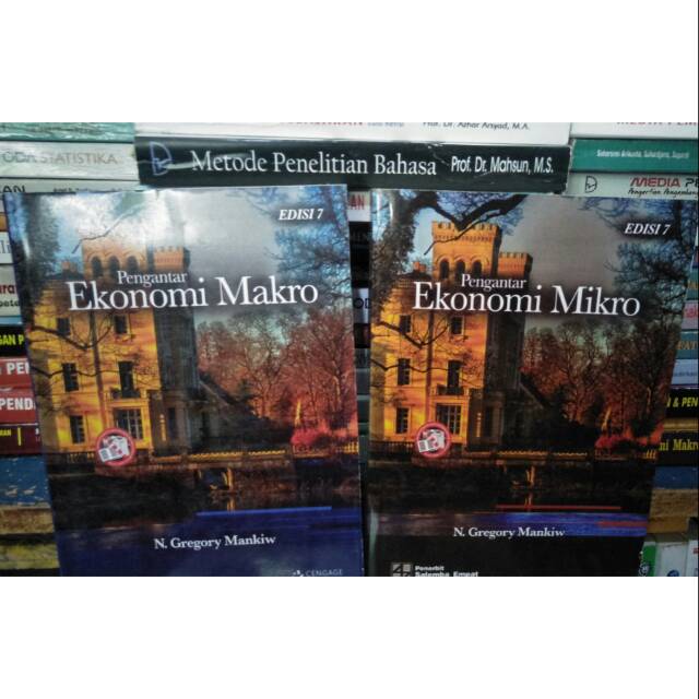 Jual pengantar ekonomi makro & mikro edisi 7 N. Gregory mankiw sepaket 2 buku | Shopee Indonesia