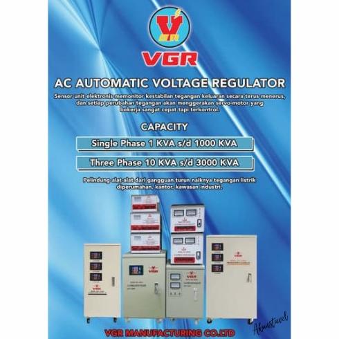 Jual Stavolt Vgr Avr-15Kva Single Phase - Stabilizer Listrik Vgr 15000 ...