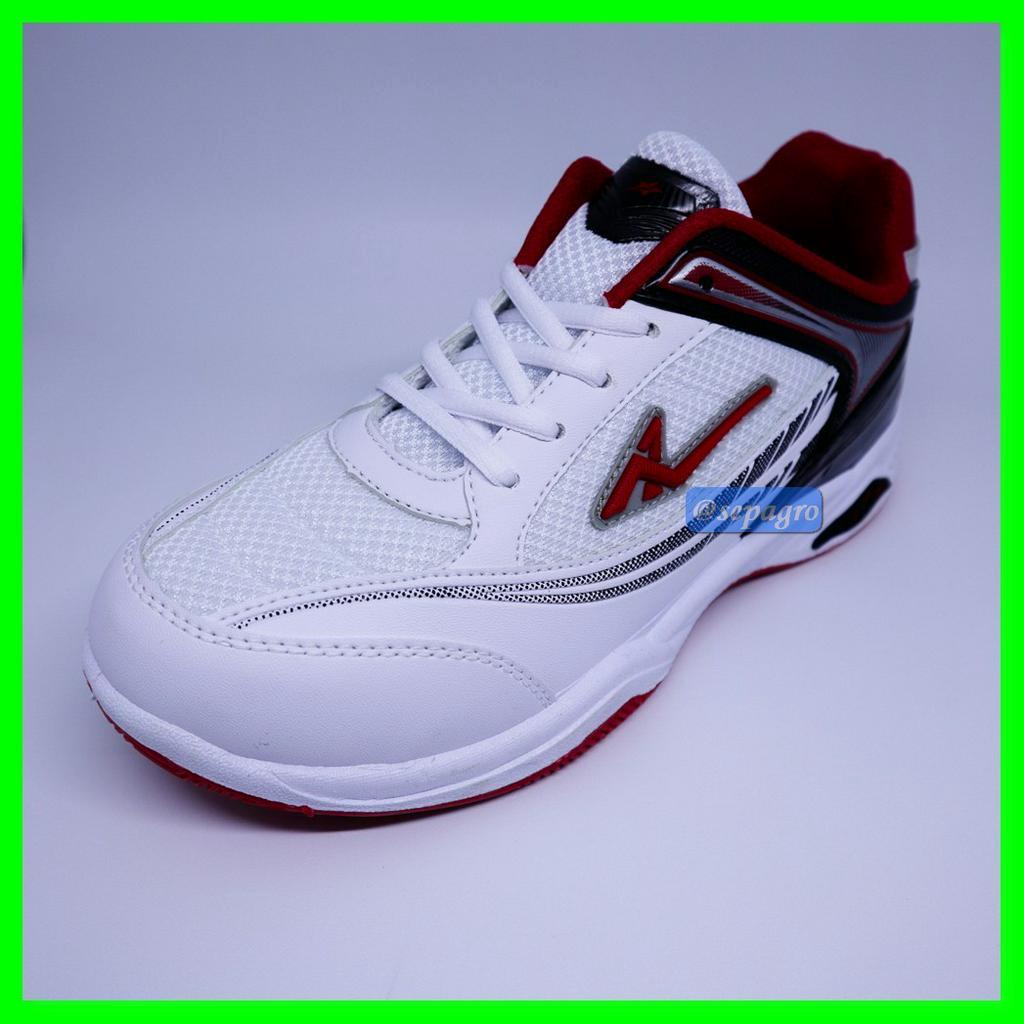 Jual Sepatu Murah Pro ATT BSD 640 Sepatu Olahraga Sepatu Badminton Warna Putih Merah | Shopee ...