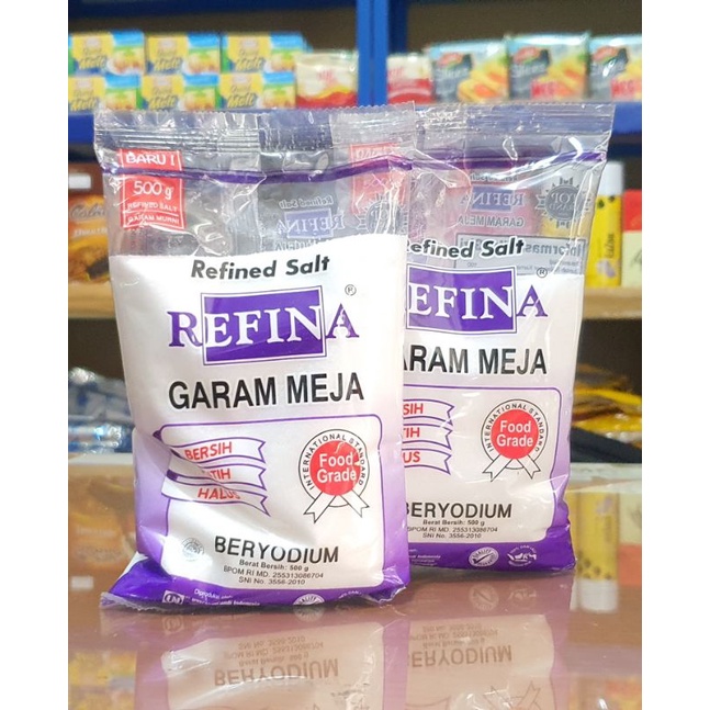 Jual Garam Refina 500Gr (Expired Desember 2025) | Shopee Indonesia