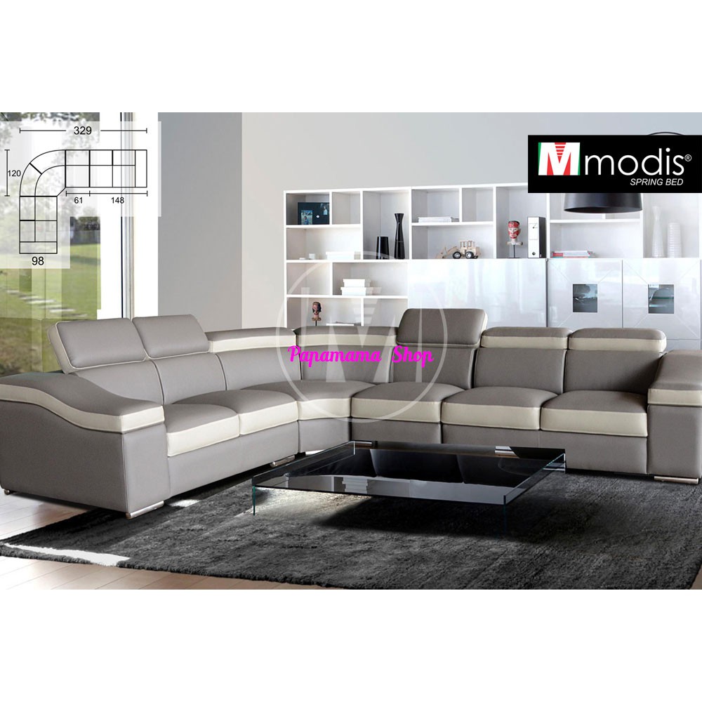 Jual Sofa Tamu Modis tipe Maximus Corner - Sofa Sudut L Minimalis set ...