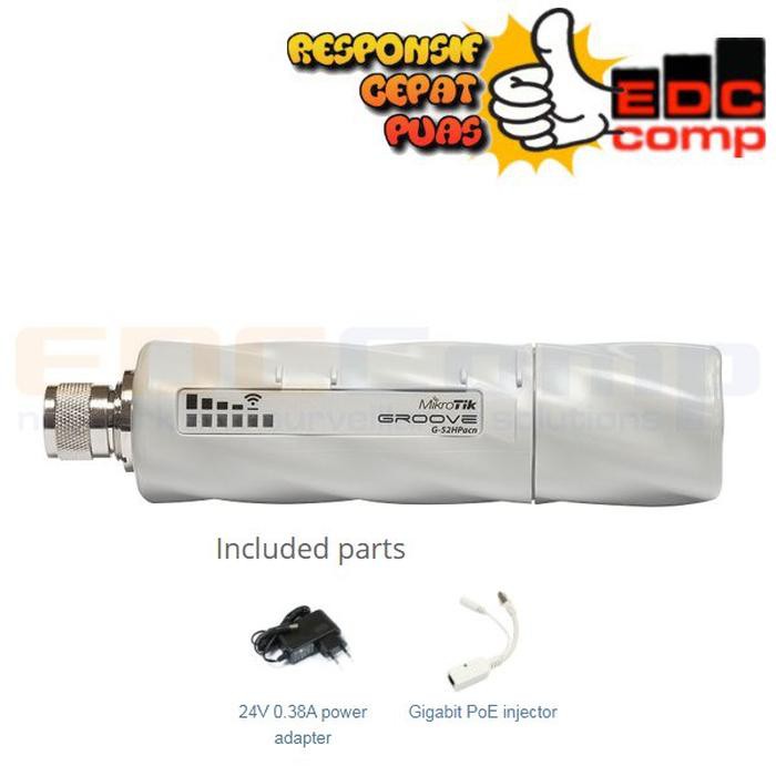 Jual Dijual last stok Mikrotik GrooveG 52HPacn CPE 2GHz 5Ghz 20DEZ ...