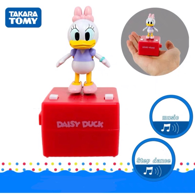 Jual Daisy Duck Disney Figure pop'n step Takara Tomy Pop n Step ...