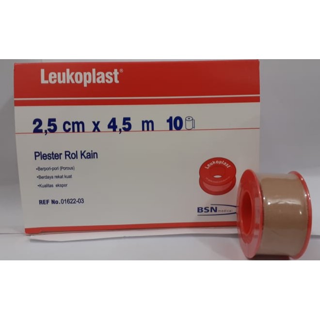 Jual Plester Kain Leukoplast 2,5cm x 4,5 1622 H BSN | Shopee Indonesia