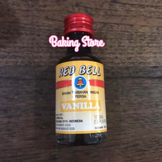 Jual Vanilla Essence Red Bell 30ml - Sameday & instant | Shopee Indonesia