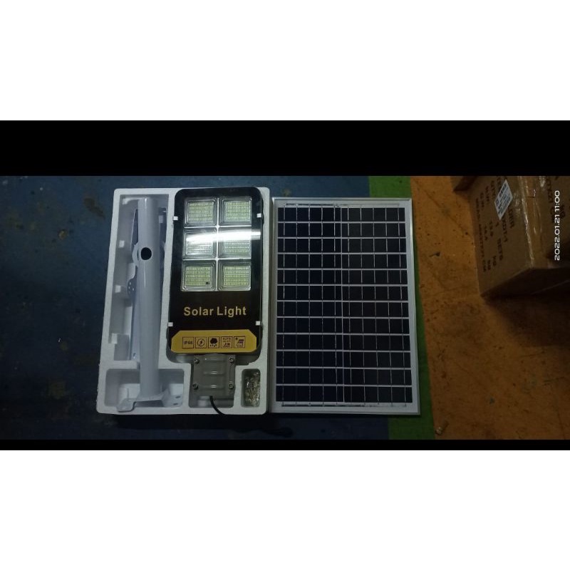 Jual Lampu jalan led solar sel panel surya matahari 300w 300 watt pju ...