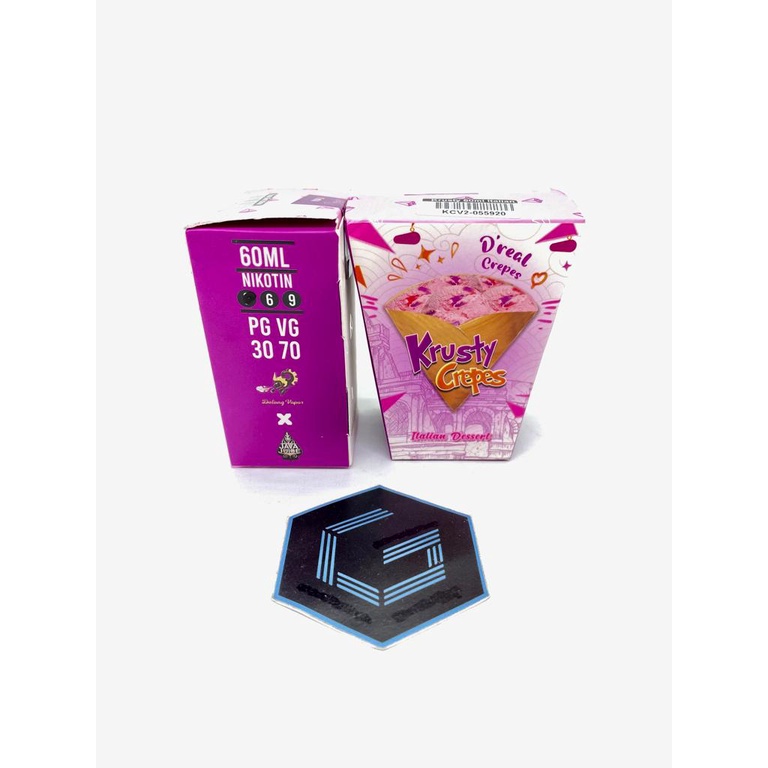 Jual Krusty Crepes V2 ITALIAN DESSERT 60ml by Java Juice Liquid Vape ...