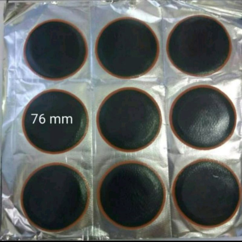 Jual Maruni tip top tube patch R-03 ukuran 76mm isi 9 biji - 1 lembar ...