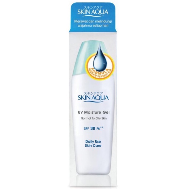 Jual Skin Aqua UV Moisture Gel SPF 30 PA++ Normal to Oily Skin 100% ...