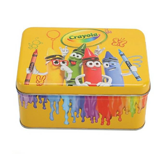 Jual Crayola Tin Box Crayon Storage (kotak saja) | Shopee Indonesia