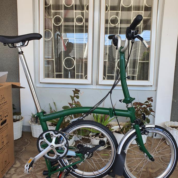 Jual Sepeda Lipat Brompton Basic Type M6L Racing Green | Shopee Indonesia