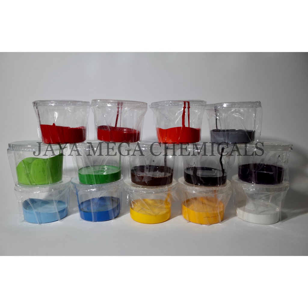 Jual Pigment / Pigment Matapel / Pewarna Resin - 14 Warna @1 tin ...