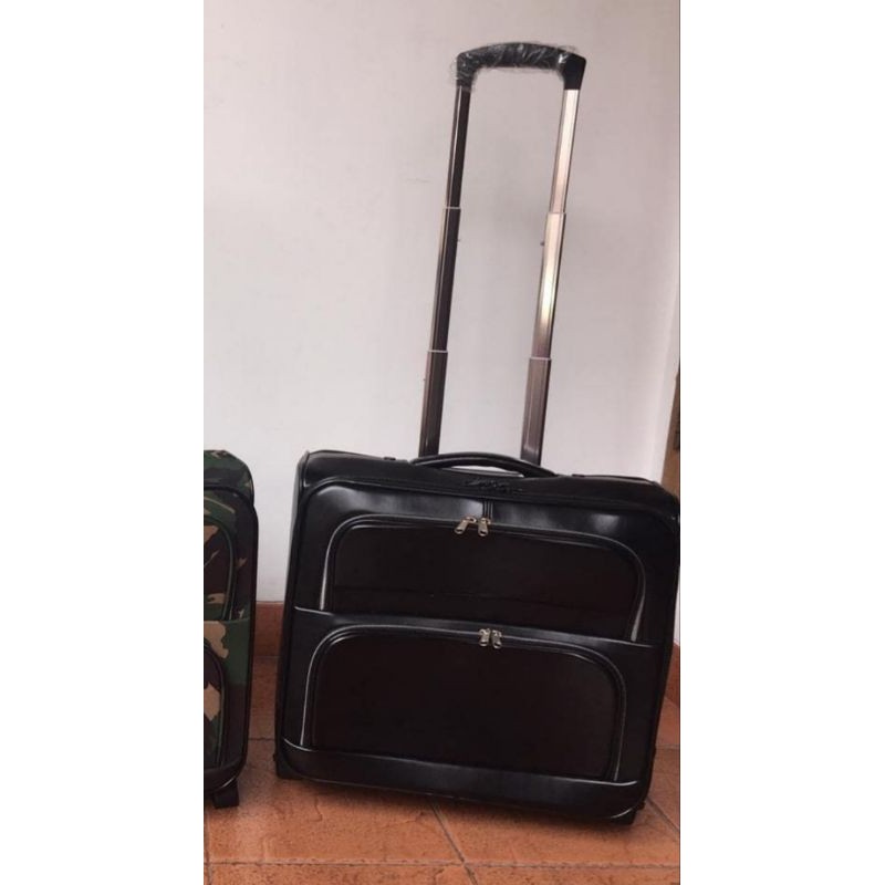 Jual koper kulit model pilot | Shopee Indonesia