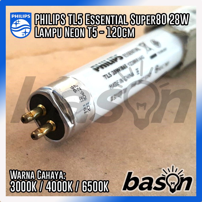 Jual KHUSUS OJOL - PHILIPS TL5 Essential 28W - Lampu Neon T5 120cm ...