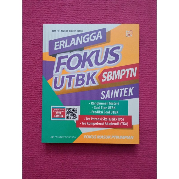 Jual BUKU ERLANGGA FOKUS UTBK SBMPTN SAINTEK PENERBIT ERLANGGA | Shopee ...