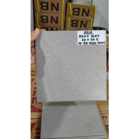 Jual Keramik Lantai Kamar Mandi Asia Roxy Grey 20x20 KW3 | Shopee Indonesia