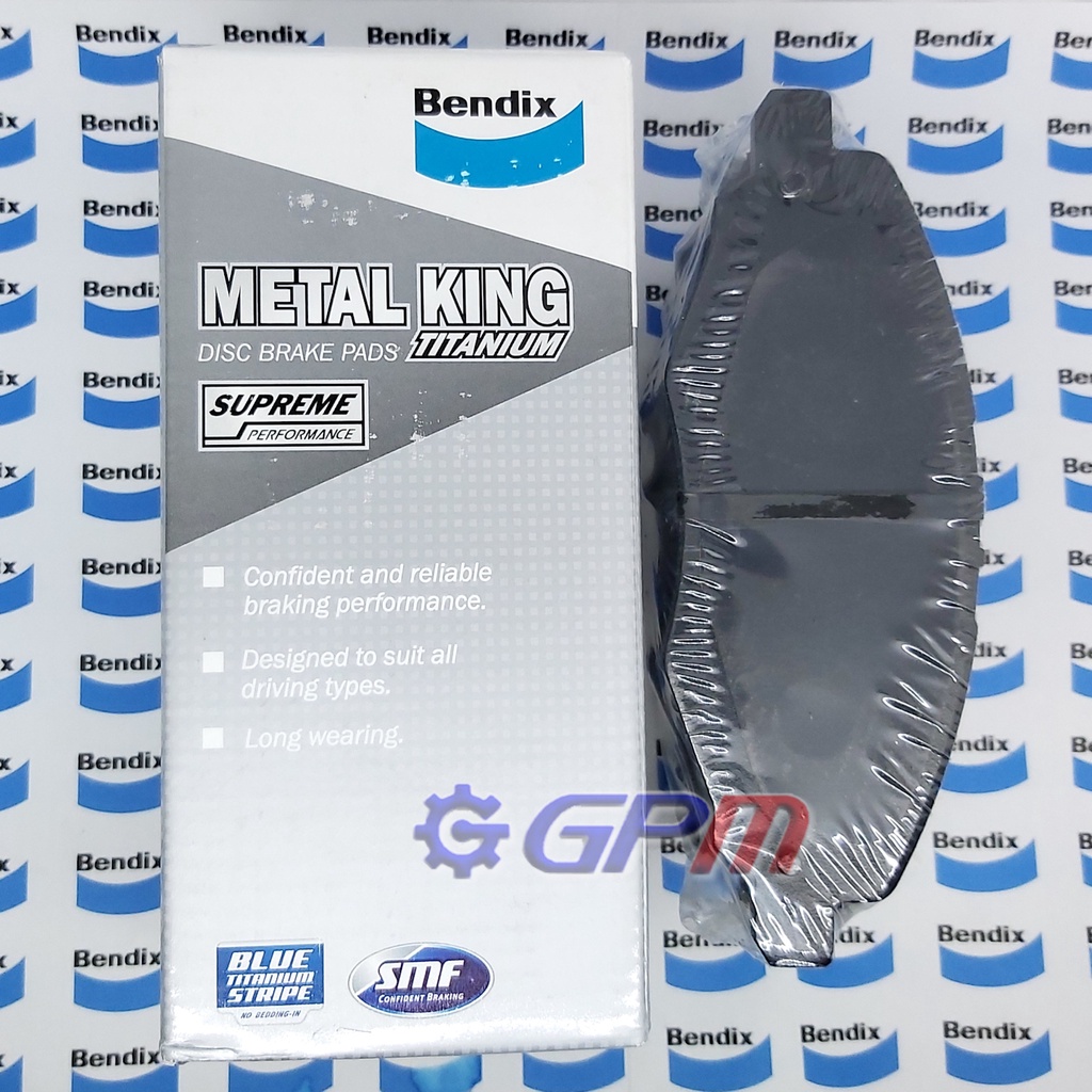 Jual BENDIX INNOVA 2004-2015 METAL KING TITANIUM Kampas Rem Depan DB1751 | Shopee Indonesia