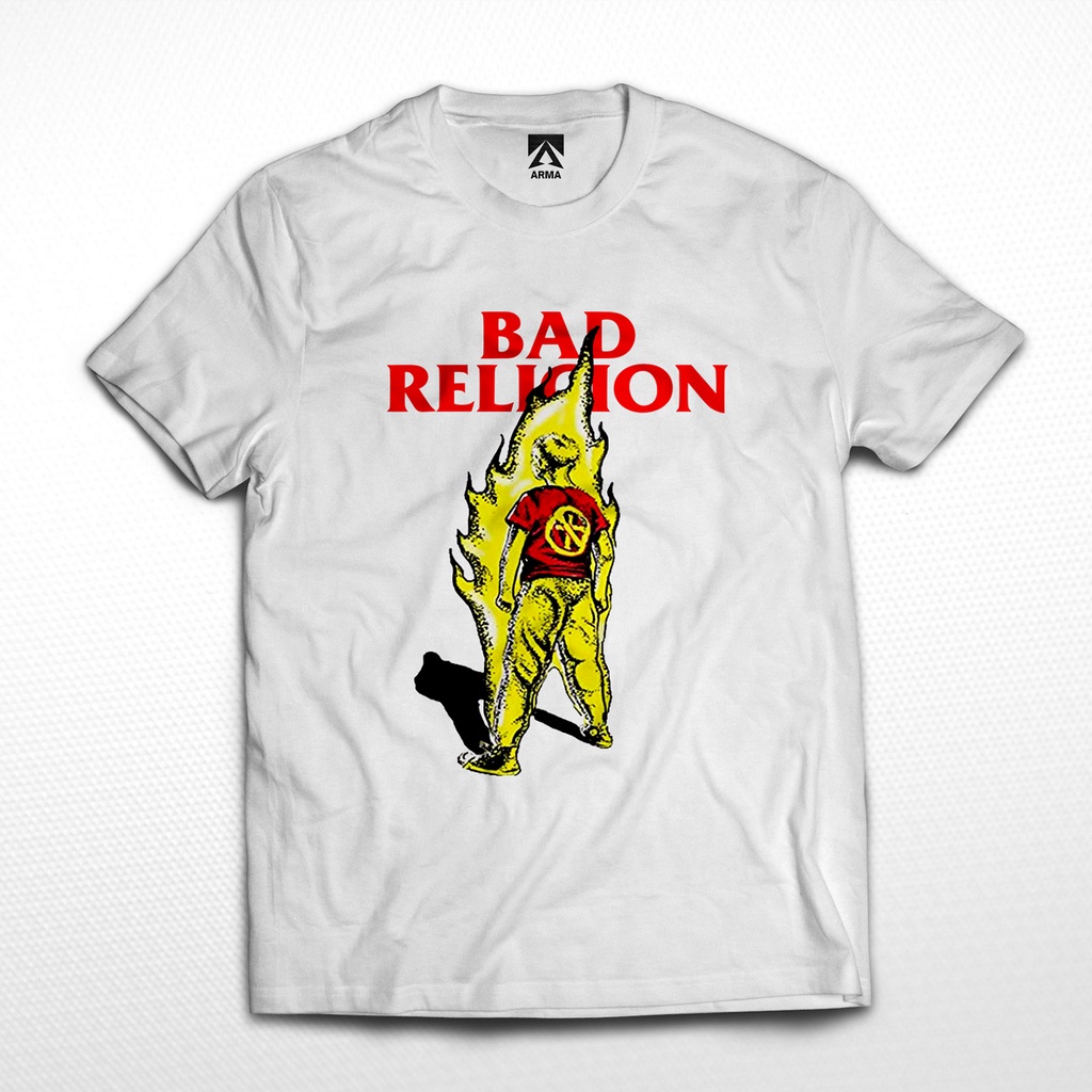 Jual KAOS BAND BAD RELIGION Suffer / tshirt musik PUNK legend baju ...