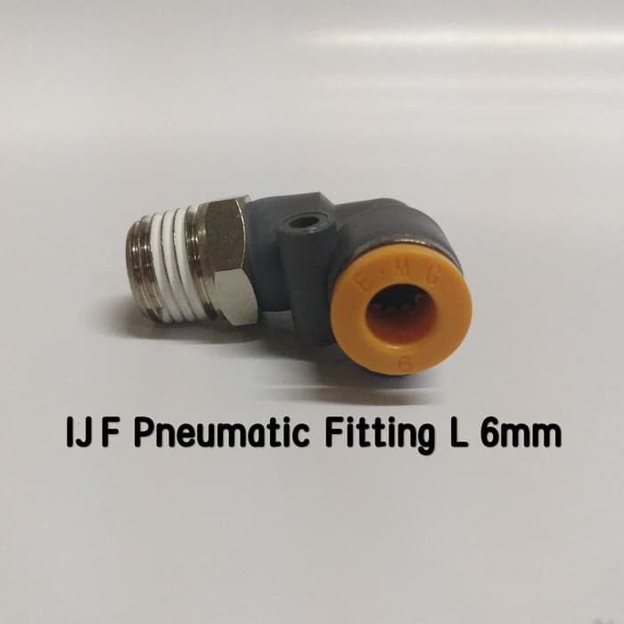 Jual PNEUMATIC FITTING L12 6MM | Shopee Indonesia