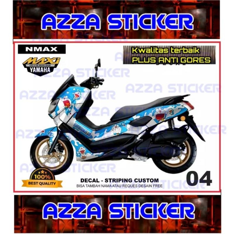 Jual Sticker Striping Decal Yamaha NMX Full Body, Sticker Decal Yamaha ...