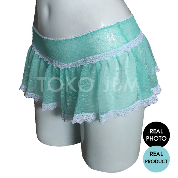 Jual IMPORT!! G STRING ROK / THONG SKIRT / ROK MINI TRANSPARANT BRANDED ...