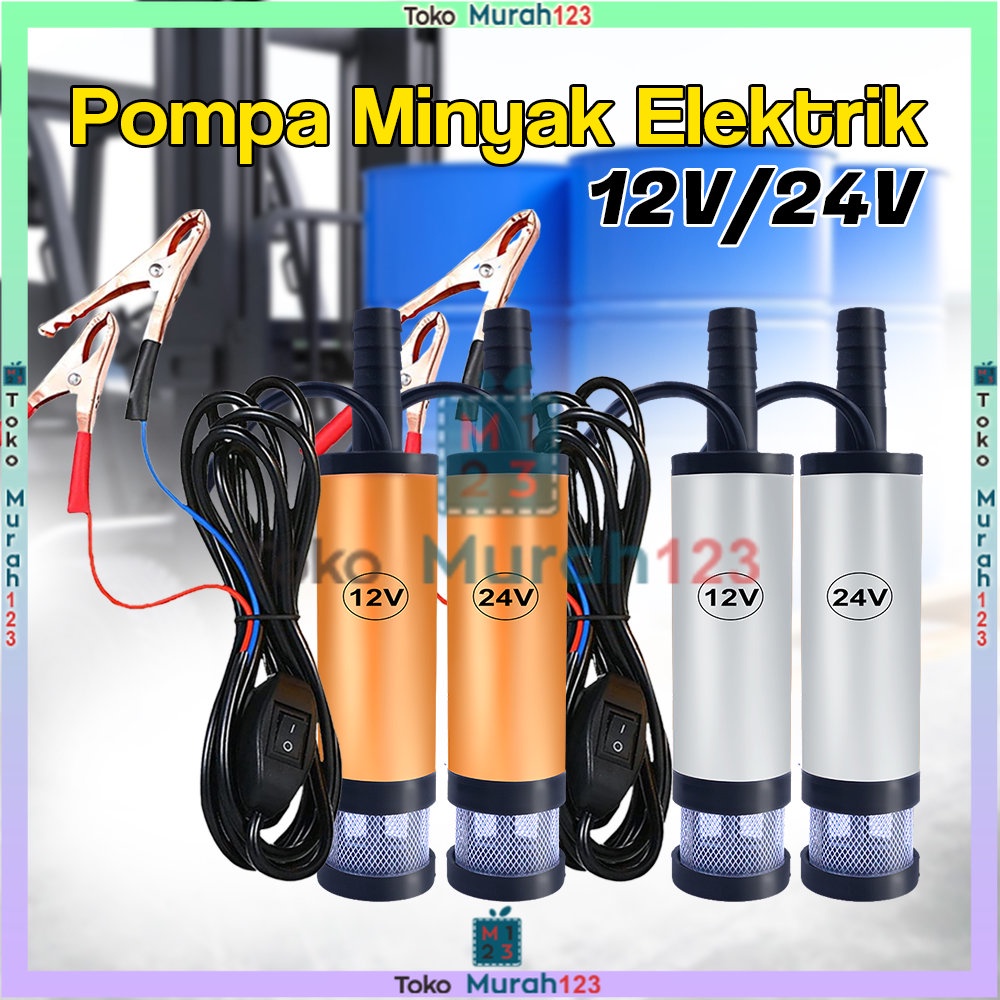 Jual Pompa minyak manual -12V / 24VPompa Minyak Celup /Diesel Pump ...