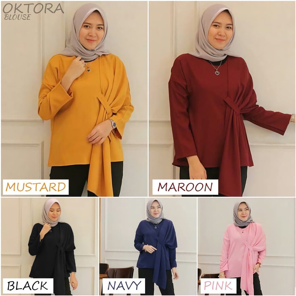 Jual OKTORA BLOUSE | Shopee Indonesia