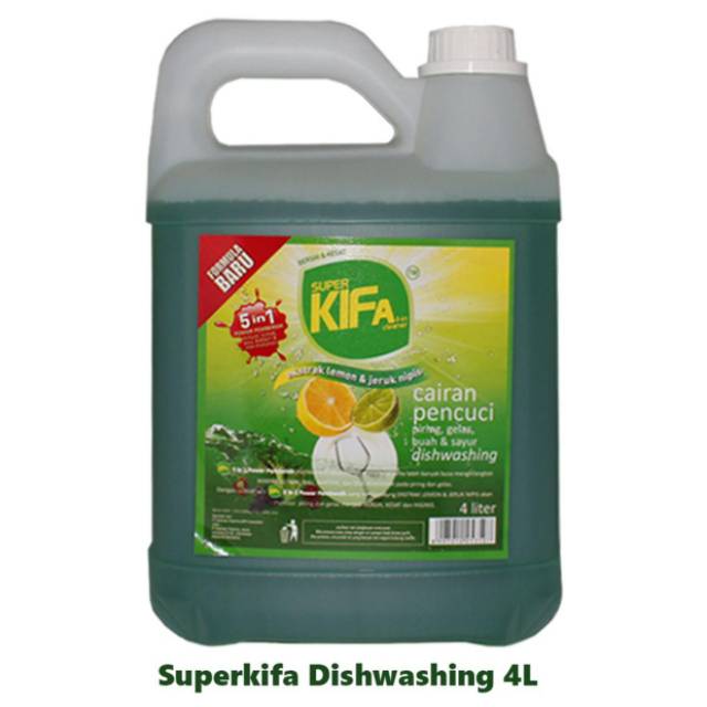 Jual Super Kifa Dishwashing 4L | Shopee Indonesia