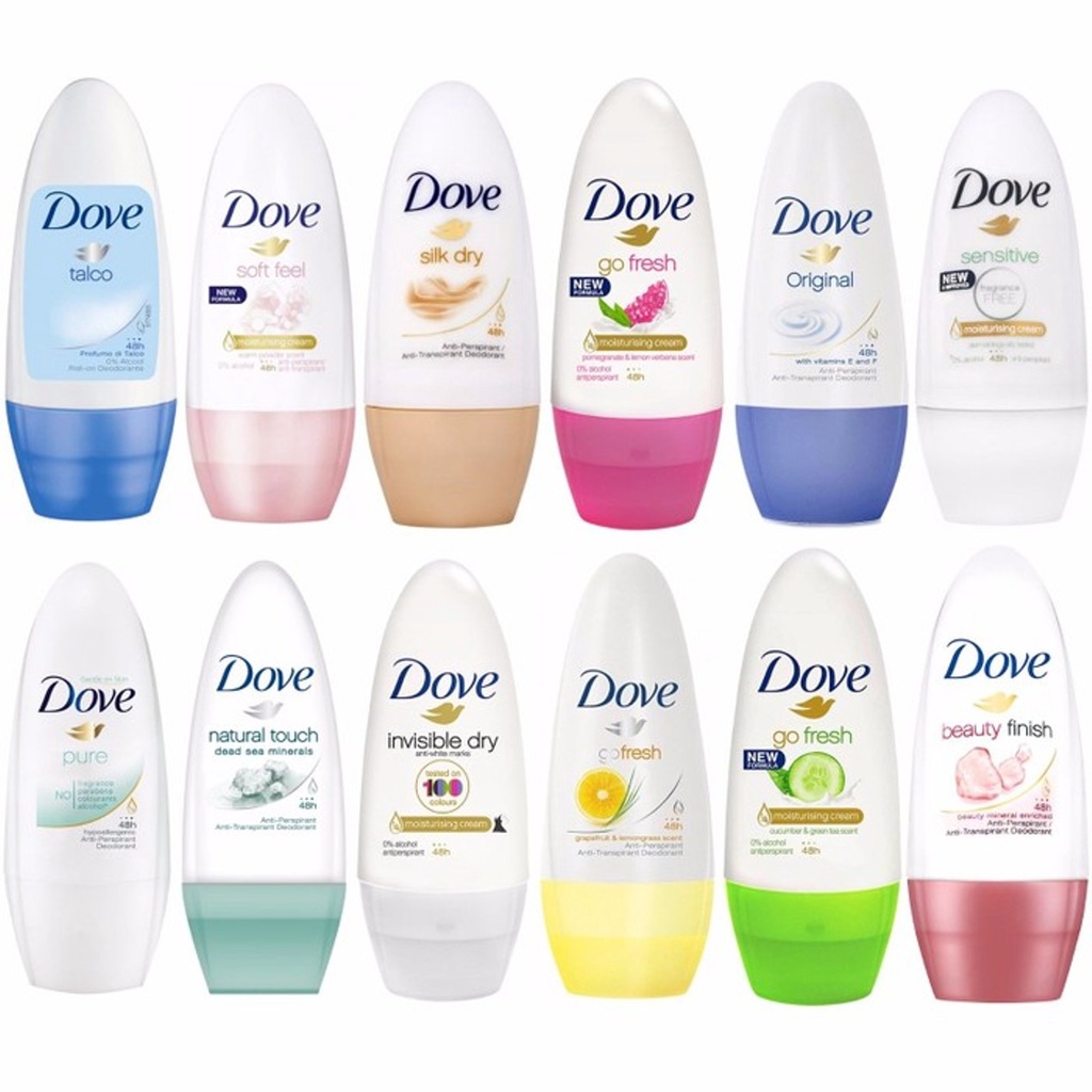 Jual DOVE Deodorant Roll On - Dove Deo Roll On - 40ml | Shopee Indonesia