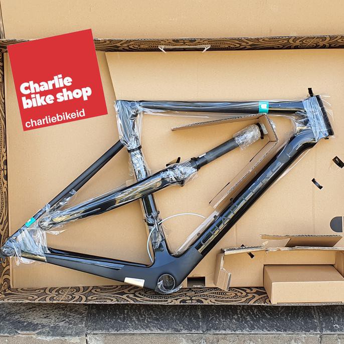 Jual Frameset Carbon Chapter 2 Tere Disc Brake Matt Gloss Black Size Xs ...