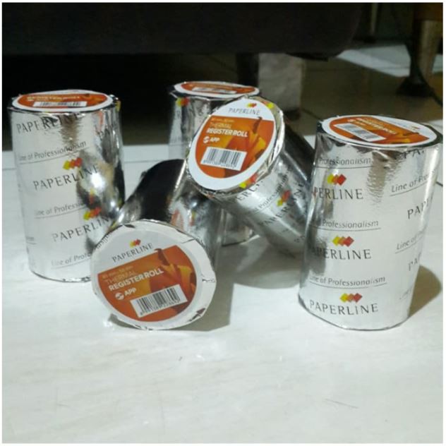 Jual Kertas Thermal Paperline ( Register Roll ) ukuran 80 mm x 50 mm ...