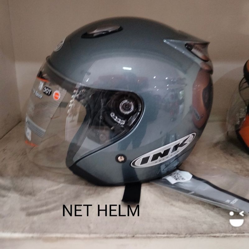 Jual HELM INK CENTRO ALL GREY ONGKIR 2 KG ONGKIR 2 KG | Shopee Indonesia