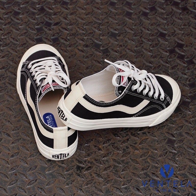 Jual SEPATU VENTELA PUBLICK LOW BLACK WHITE ORIGINAL - VANTELA PUBLIC 100% ORIGINAL | Shopee ...
